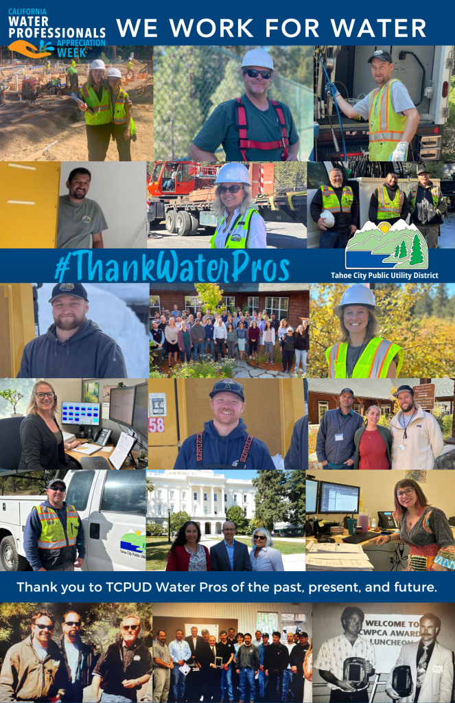 Celebrating Water Professionals Appreciation Week Oct 7 - 15 | Tahoe ...